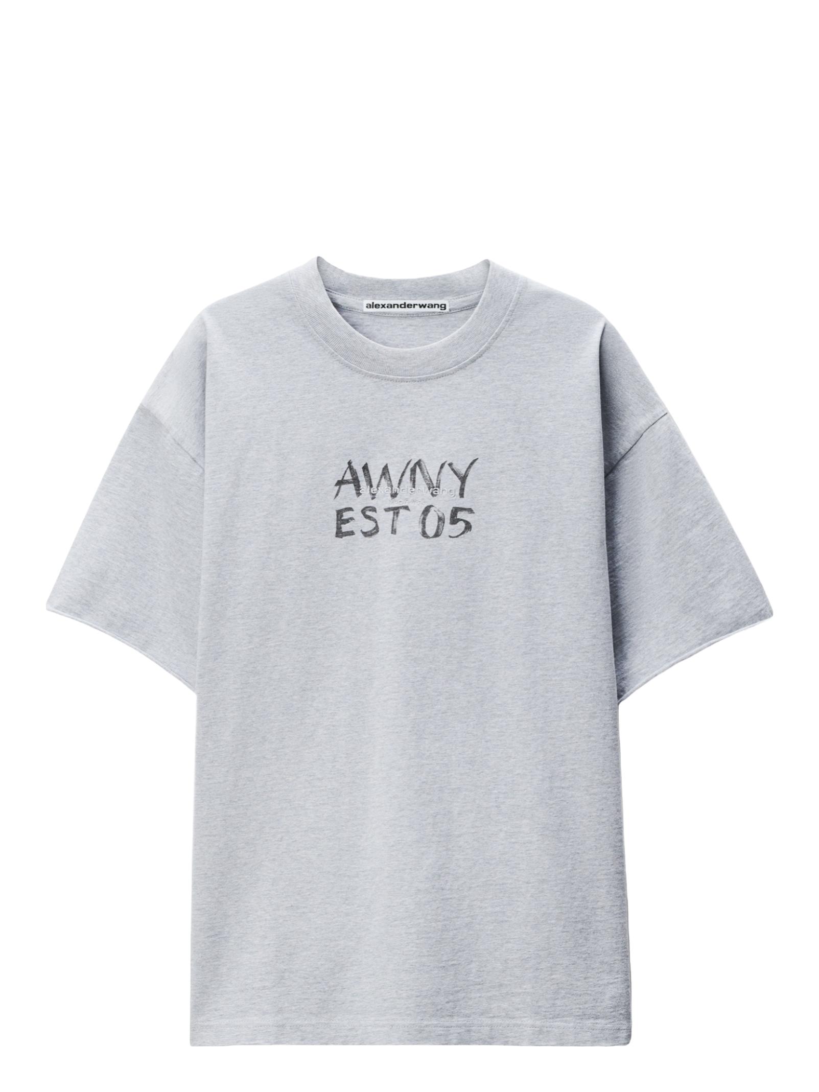 ALEXANDER WANG Alexander Wang Logo Graphic T-Shirt